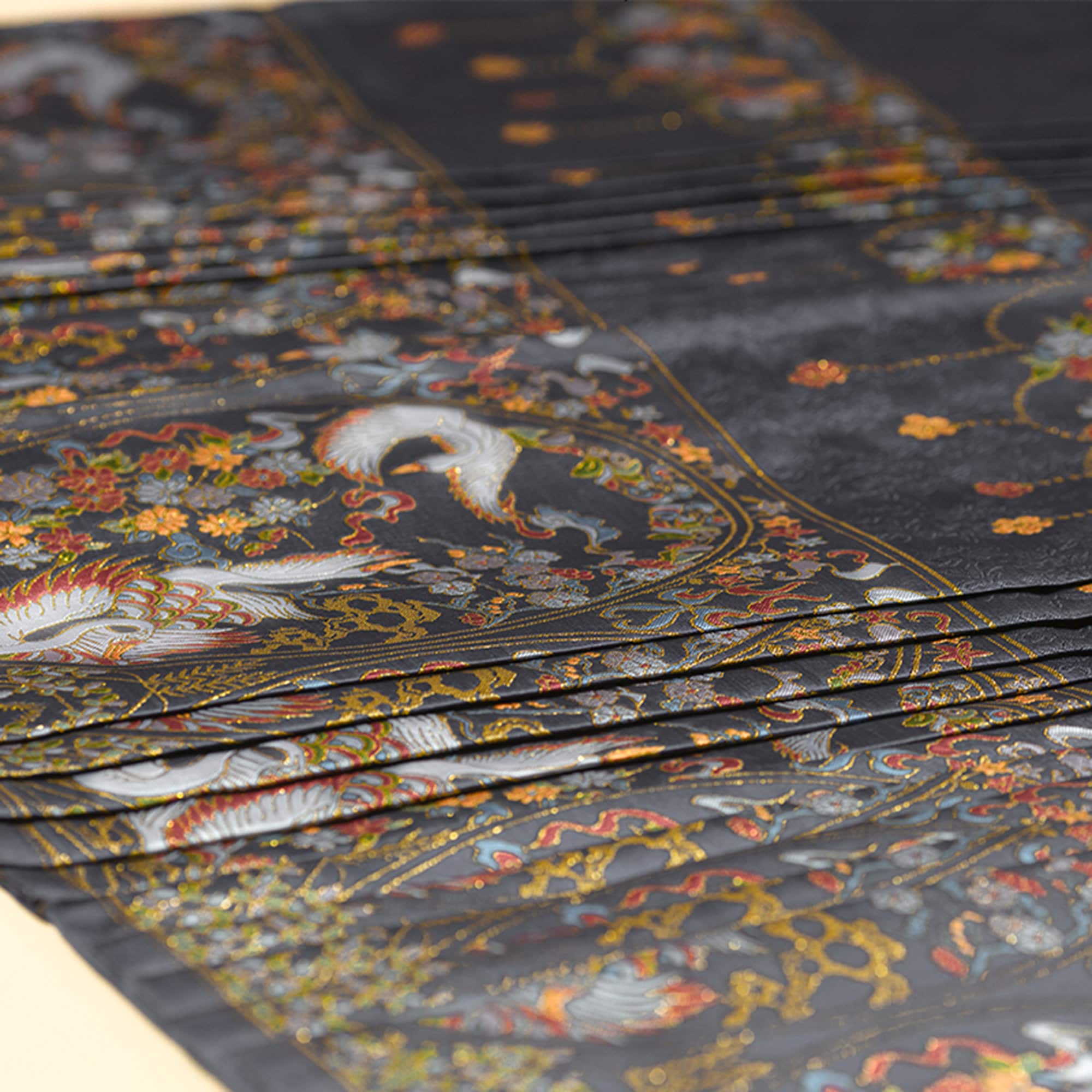 Ming Dynasty Woven Gold Hanfu, Horse Face Skirt, Traditional Chinese ...