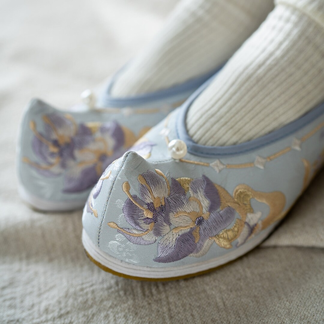 Traditional Hanfu Shoes Pattern Embroidered Hanfu Shoes - Etsy