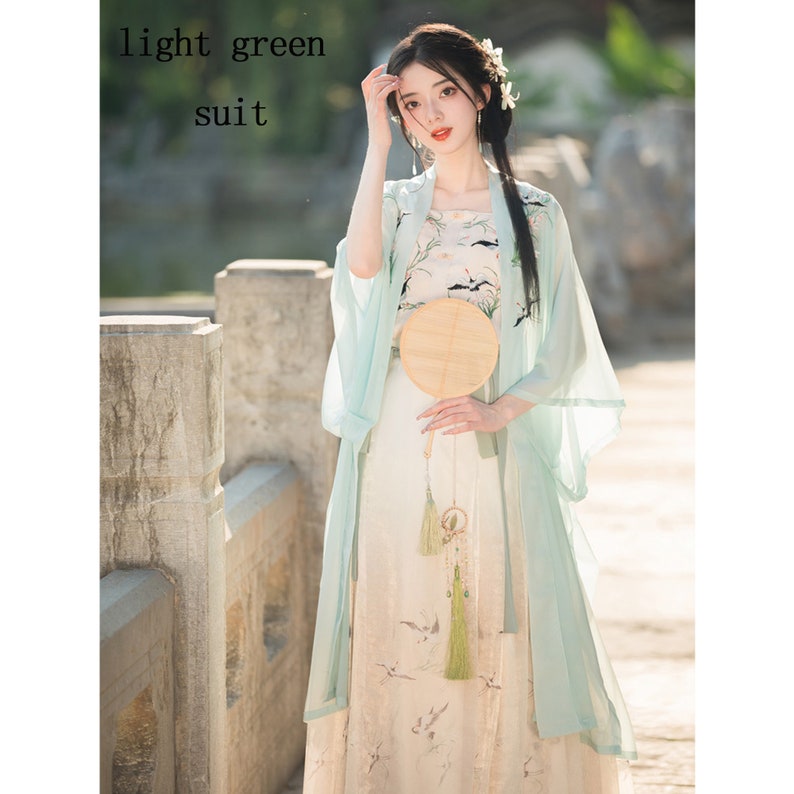 Hanfu Suitsoriginal Hanfusong-made Waist-length - Etsy