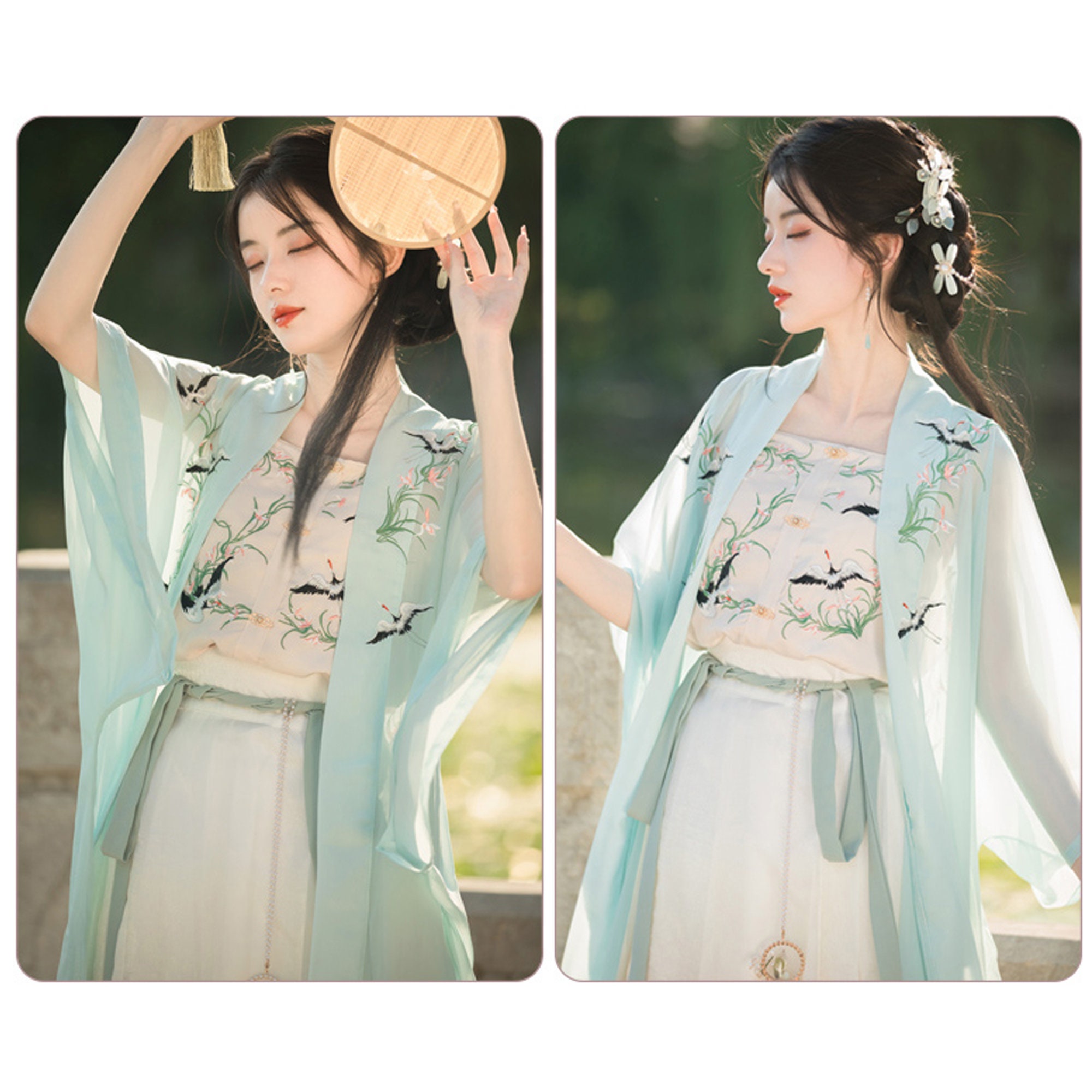 Hanfu Suitsoriginal Hanfusong-made Waist-length - Etsy