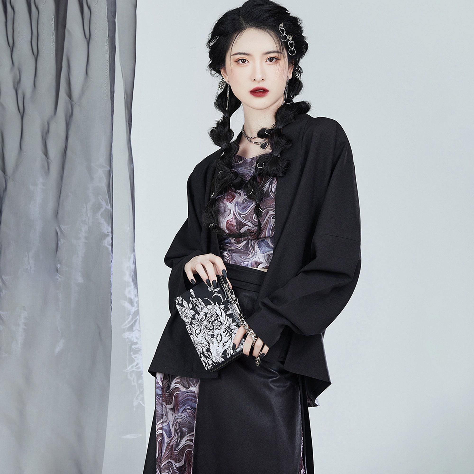 Everyday Improved Hanfu,chinese Hanfu Suit, Three Pleated Skirt, Hanfu ...