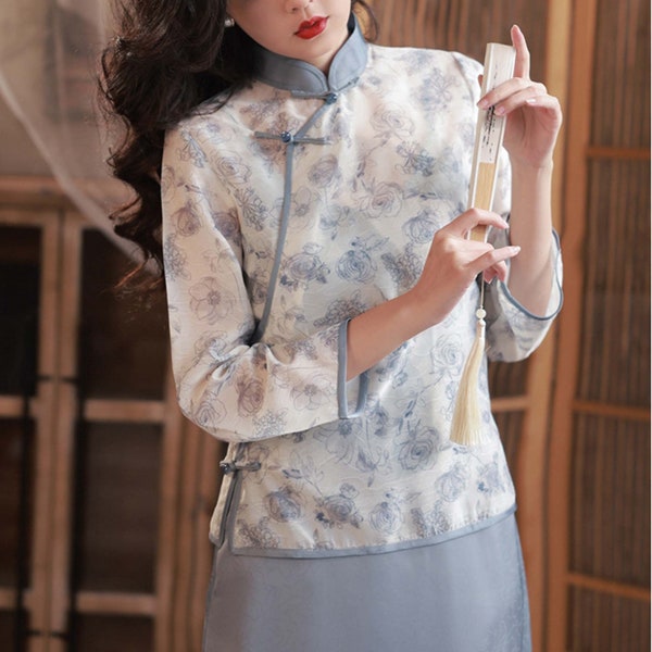 Two Piece Cheongsam - Etsy