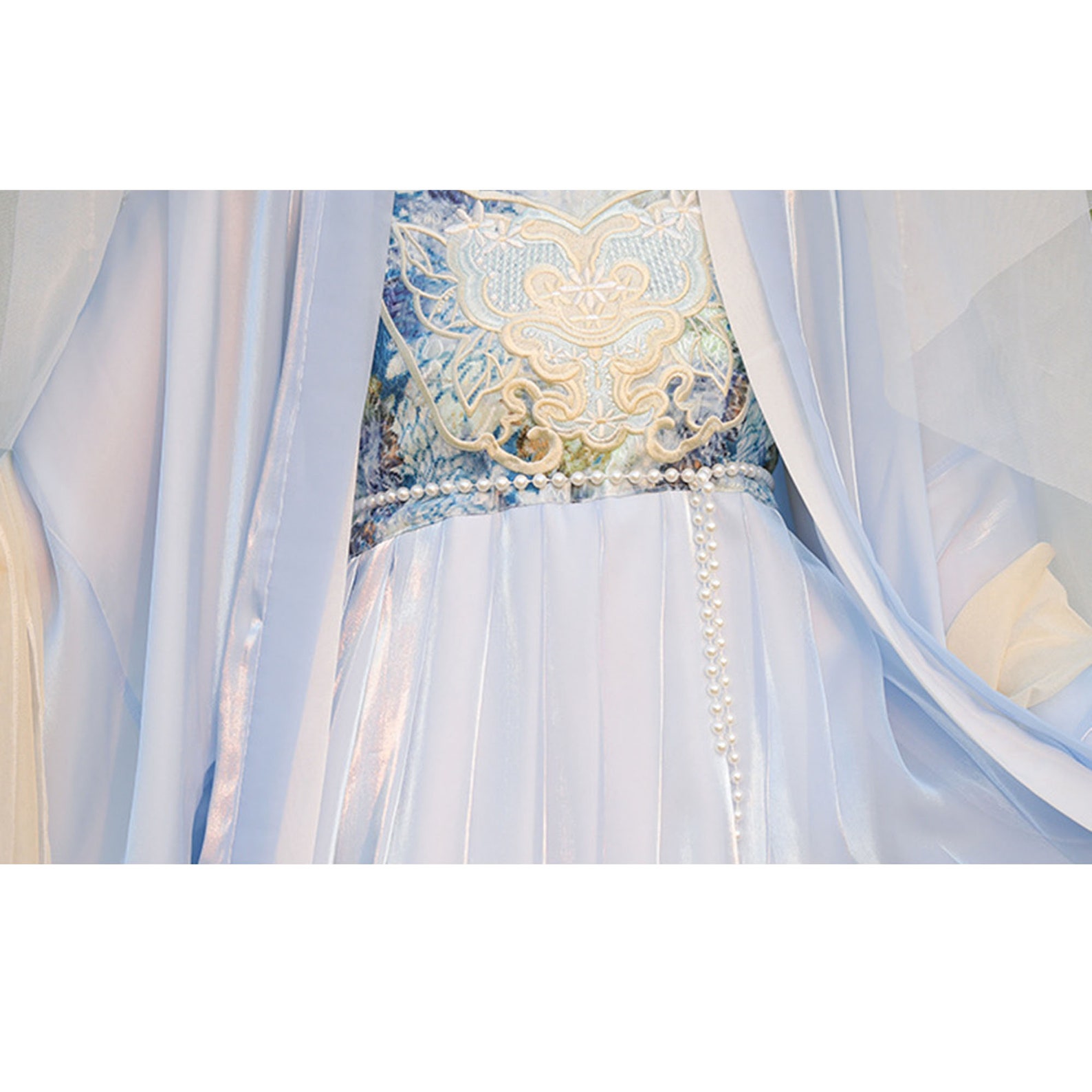 Tang Hanfu Hezi Skirt Double-layered Large-sleeved Shirt - Etsy