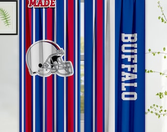 Buffalo Bills Blackout Curtains - Etsy