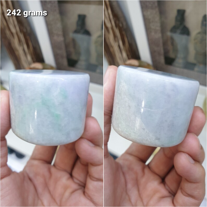 Lavender Jade Cylinder Paperweights (5 Cm X 3.5 Cm) - Etsy