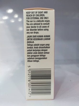 Cerumol Ear Wax Softener: Dual Action Formula (10ml) - Etsy