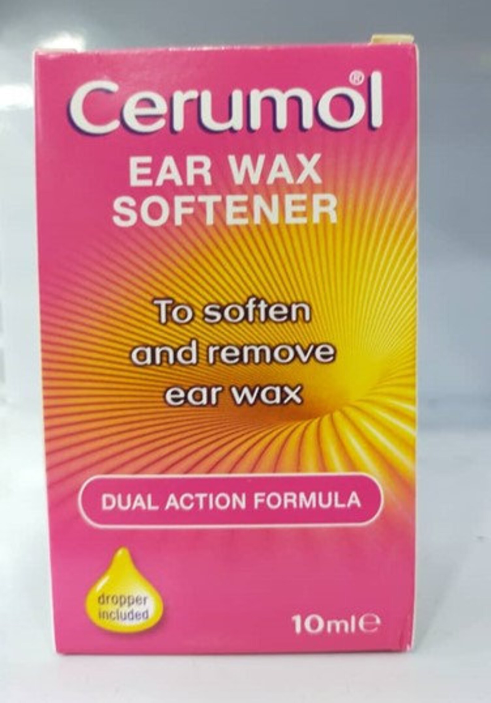 Cerumol Ear Wax Softener Dual Action Formula Soften & Remove Ear Wax ...