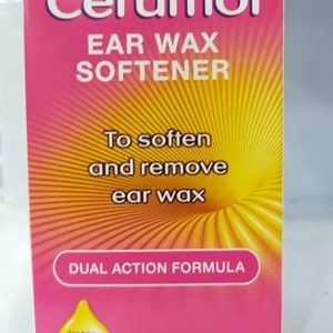Cerumol Ear Wax Softener Dual Action Formula Soften & Remove Ear Wax ...