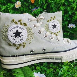 Custom Converse Embroidered Shoes Converse Chuck Taylor 1970s Custom ...