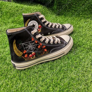 Custom Converse Embroidered Shoes Converse Chuck Taylor 1970s ...