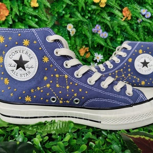 Custom Converse Embroidered Shoes Converse Chuck Taylor 1970s Custom ...
