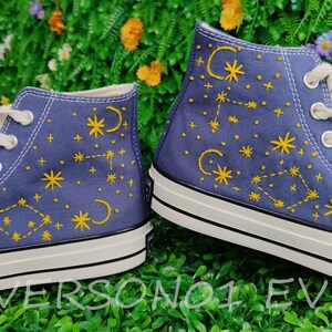 Custom Converse Embroidered Shoes Converse Chuck Taylor 1970s ...