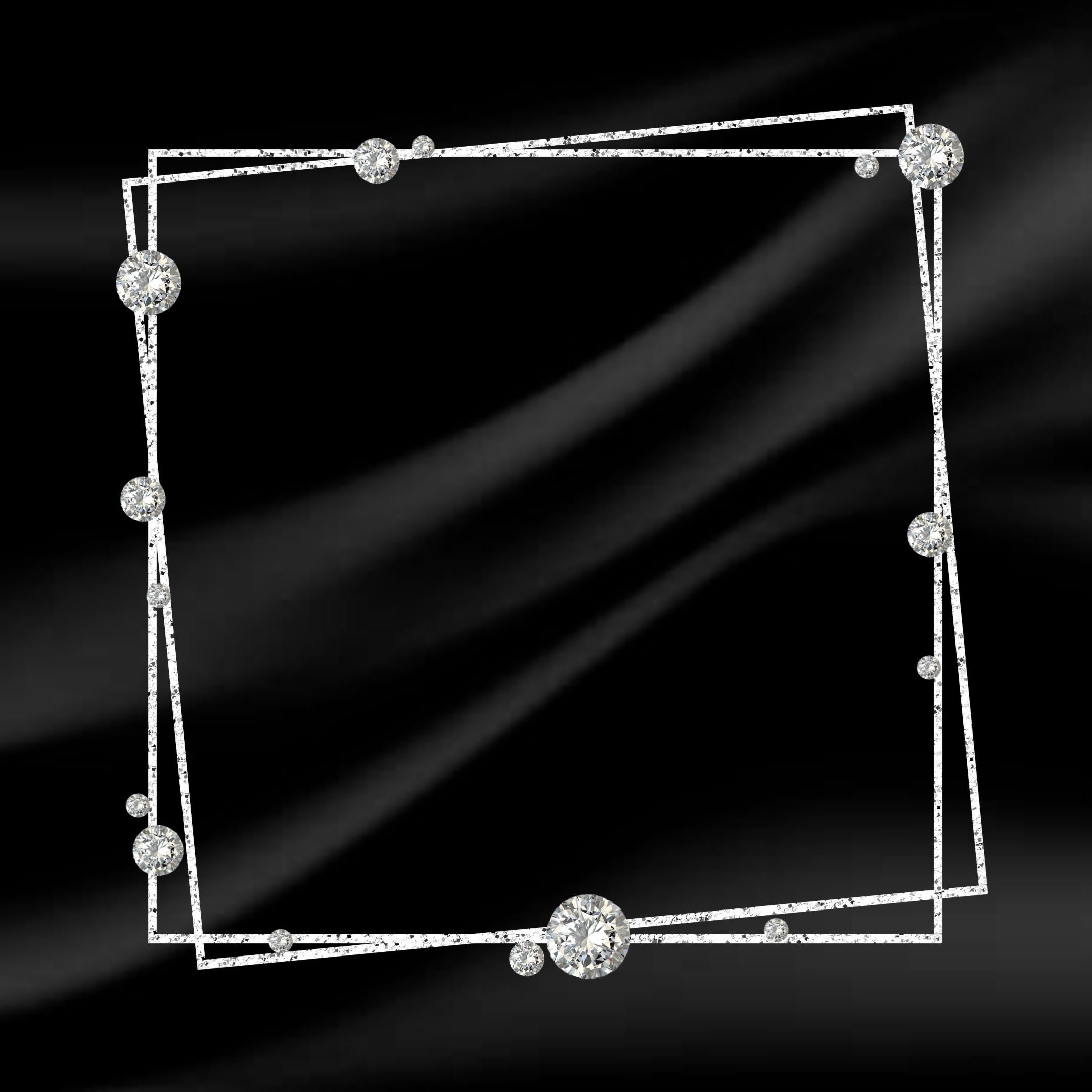 Diamond Frame, Diamond Overlays, Diamond Logo Frame | Rhinestone ...