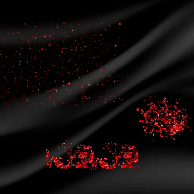 Red Glitter Overlay, Red Overlays, Red Elements, Glitter Overlays RED ...