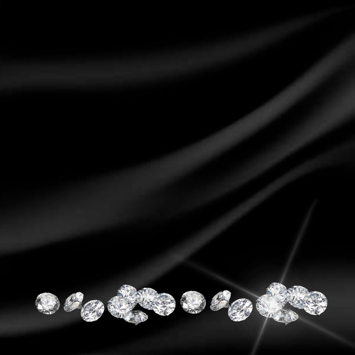 Diamond Clip Art, Diamond Overlays, Diamond Confetti, Rhinestone ...