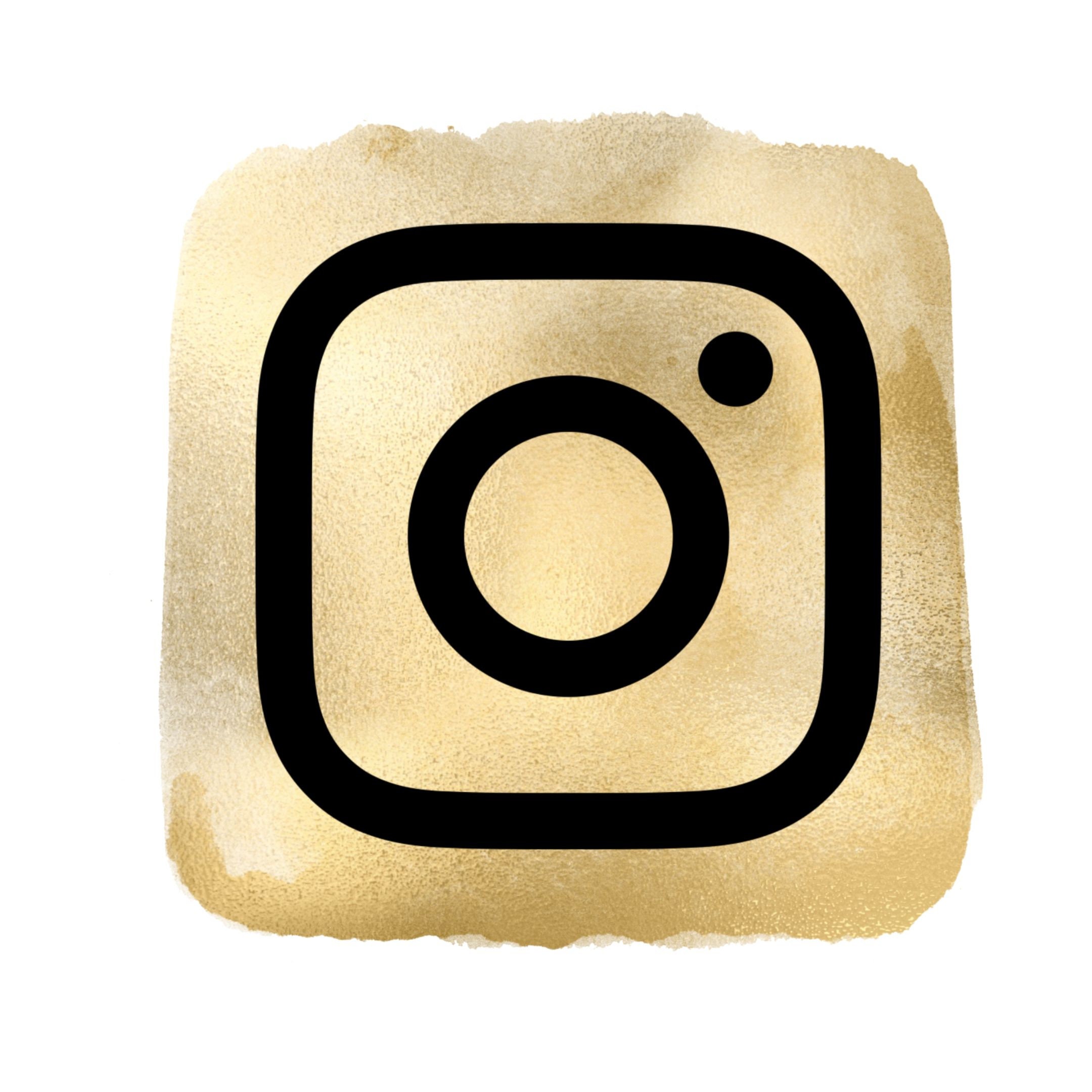 Gold Instagram Logo