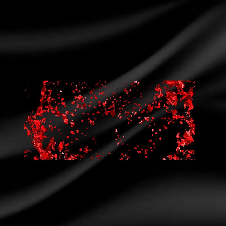 Red Glitter Overlay, Red Overlays, Red Elements, Glitter Overlays RED ...