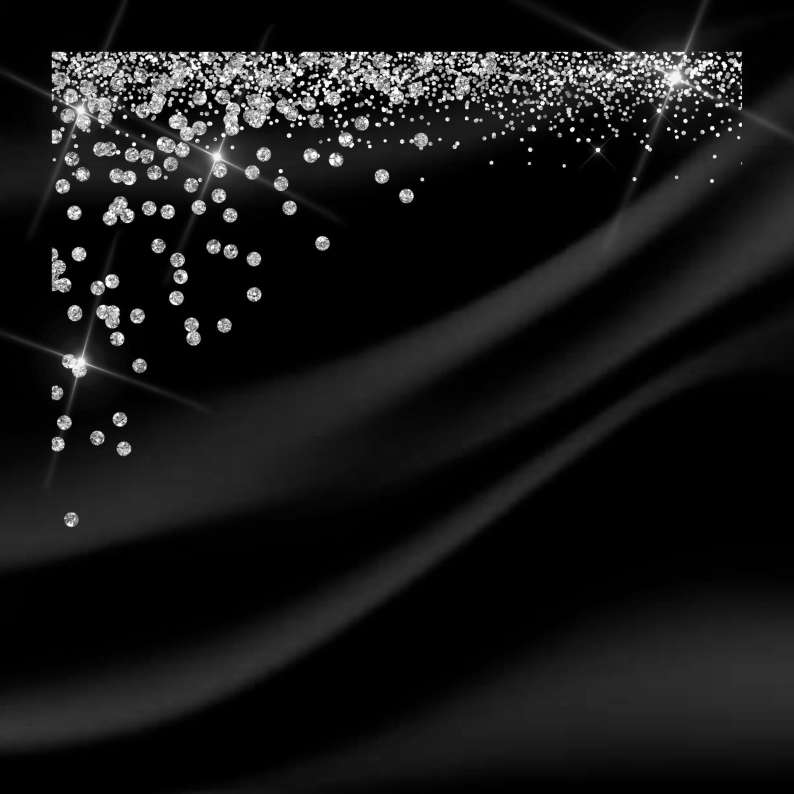 Diamond Clip Art, Diamond Overlays, Diamond Confetti, Rhinestone ...