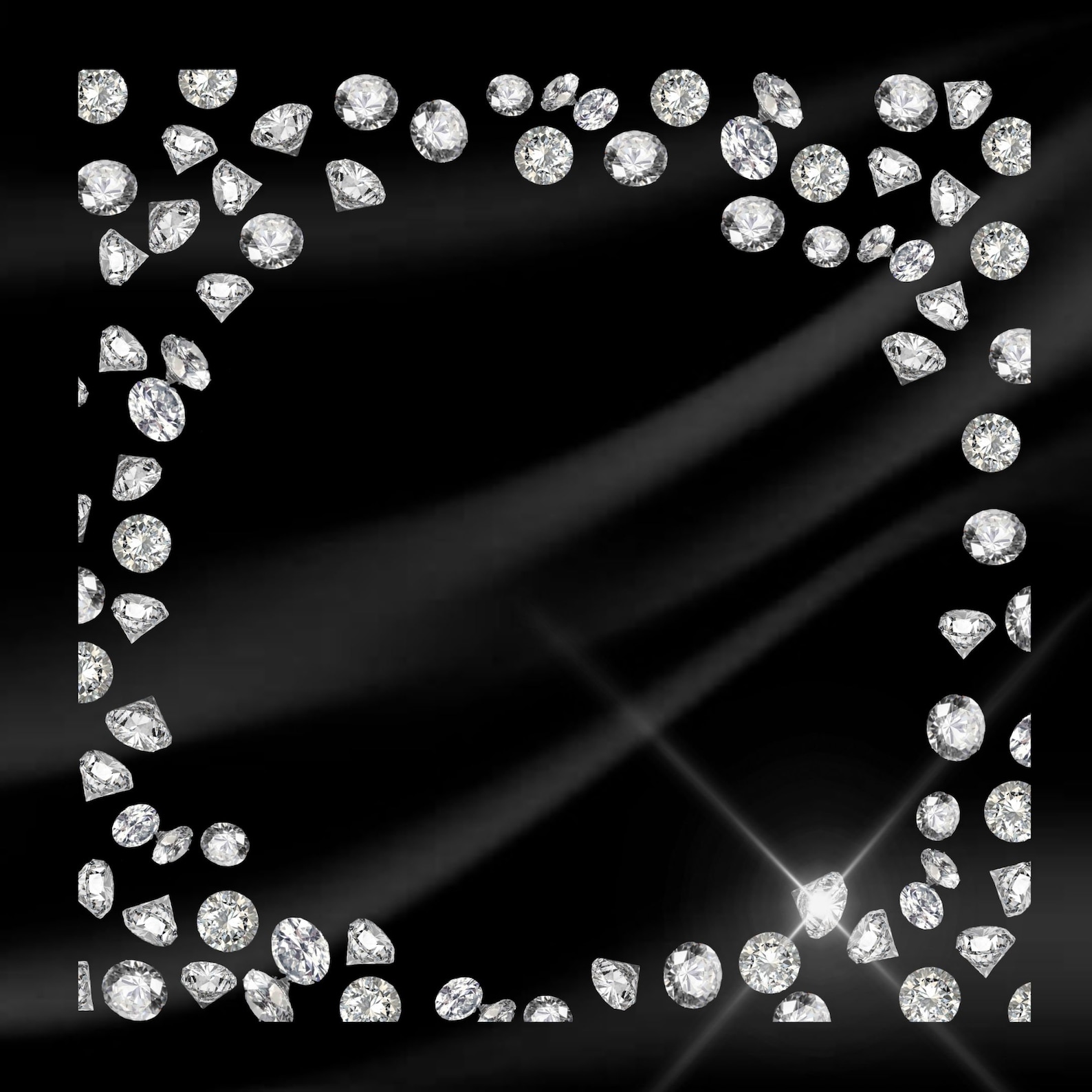 Diamond Clip Art, Diamond Overlays, Diamond Confetti, Rhinestone ...