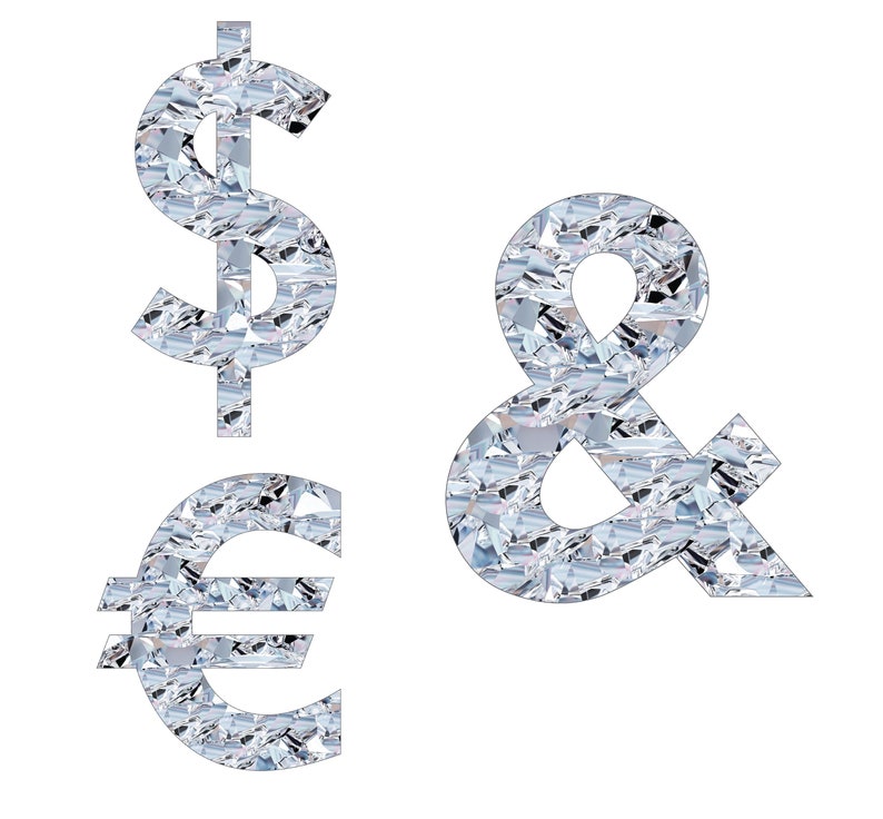 Diamond Alphabet, Diamond Letters, Png Alphabet, Png Letters, Diamond ...
