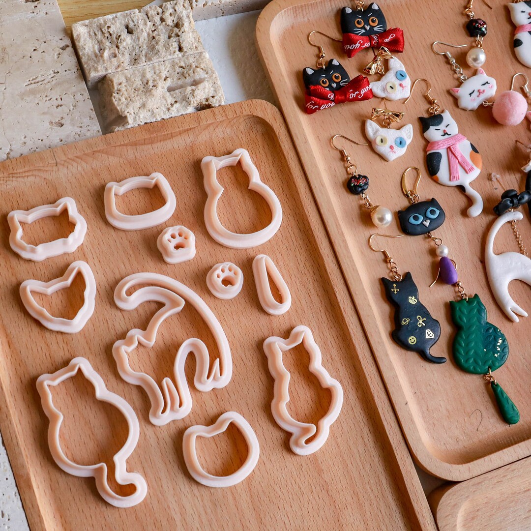 Animal Clay Cutter,3d Printed Clay Cutter,11 Piece Clay Cutter Set ...