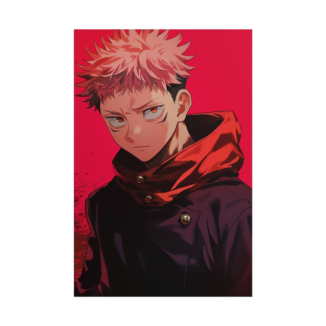 Yuji Itadori Rolled Posters, Perfect for Home Decor, Gifts for Fans ...