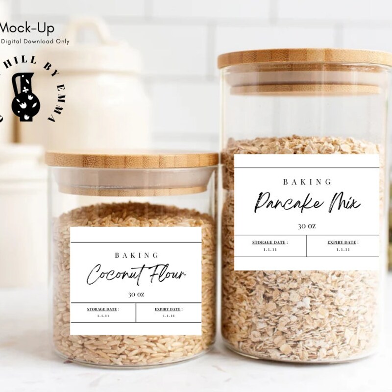 Pantry Labels - Etsy