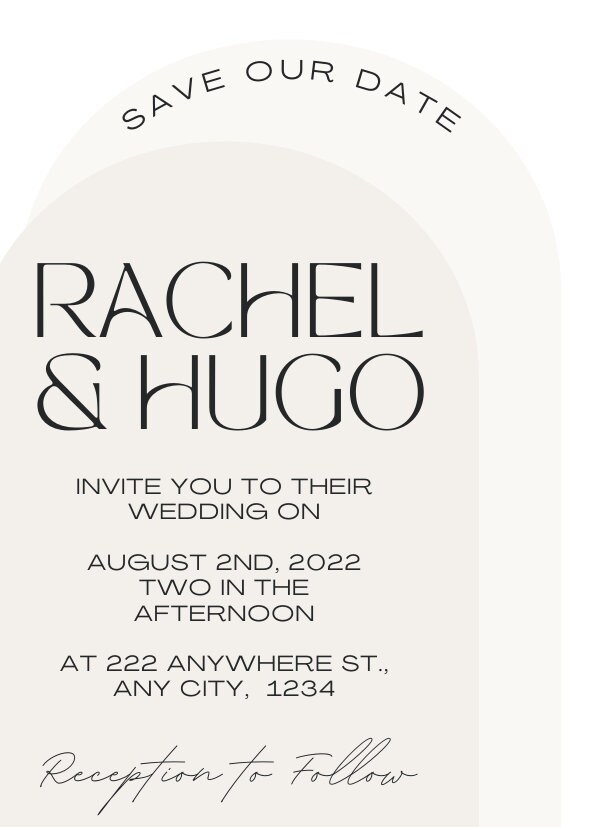 Save the Date Invitations | Printable Save the Date | Wedding ...
