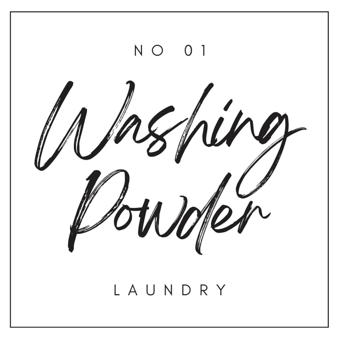 Printable & Editable Laundry Room Labels | Minimalist Laundry Room ...