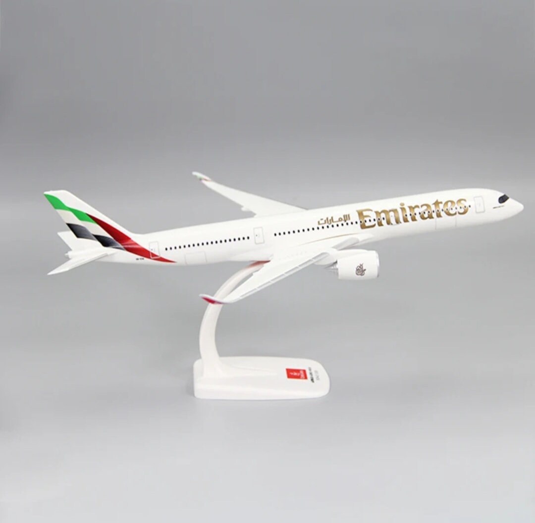 Emirates AIRBUS A350-900 Airplane Model 1:200 Metal Decor Display for ...