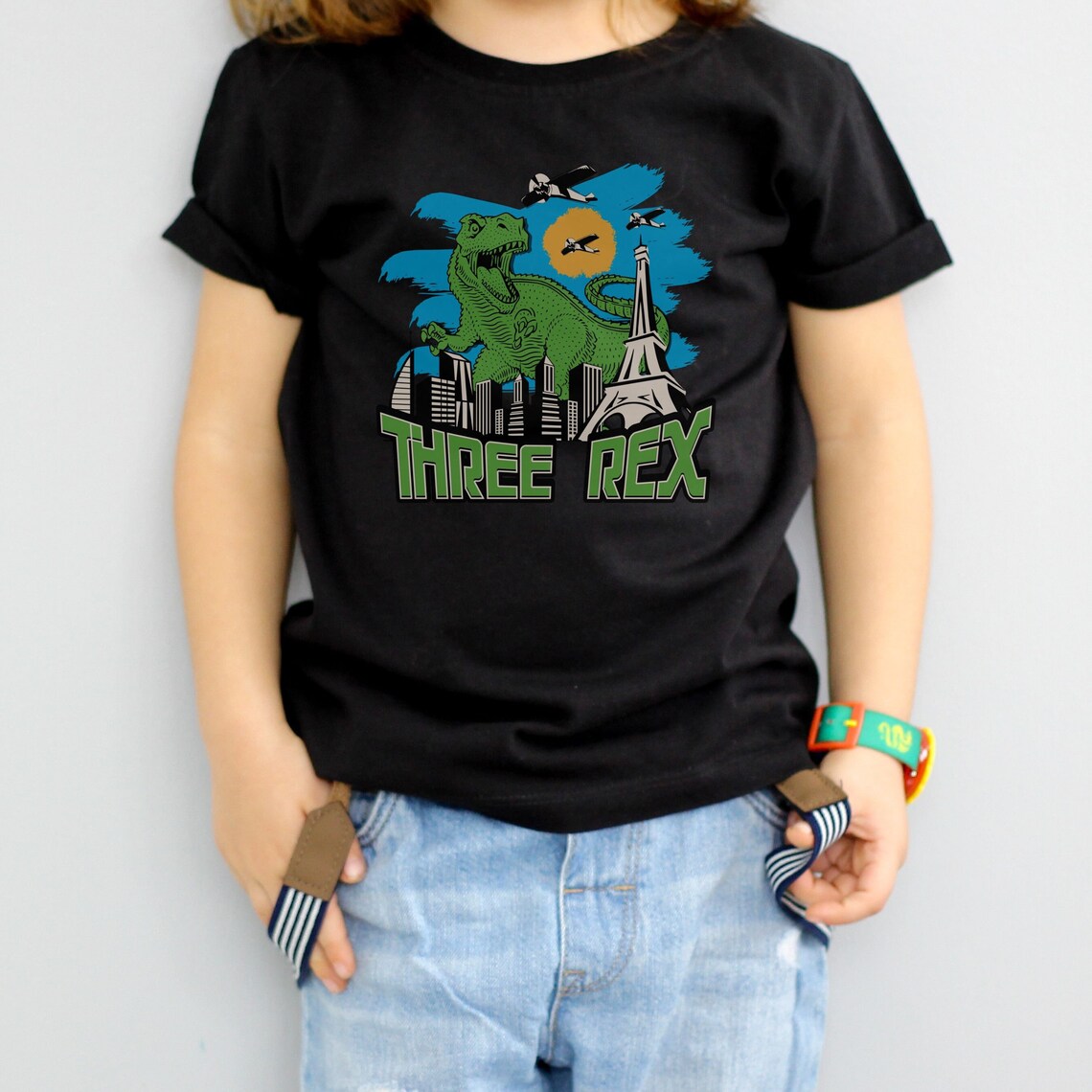 3rex Birthday Shirt, Three Rex Tshirt, Boys Dinosaur Birthday Tee, 3rd ...