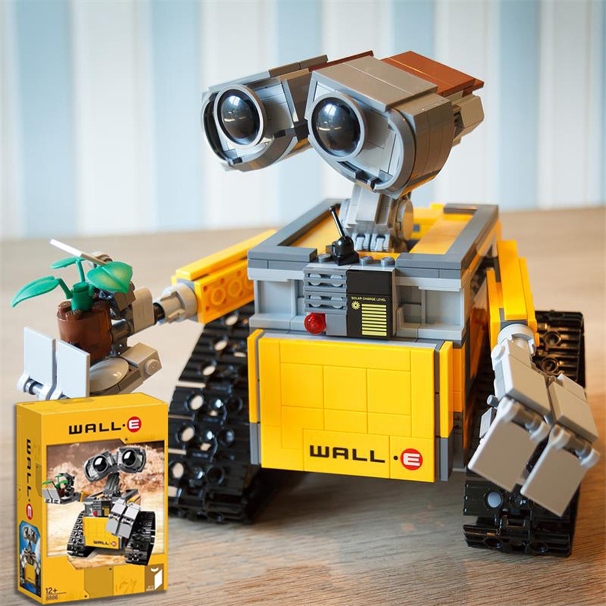 WALL-E WALL-E Robot Master modelo de bloque de rompecabezas - Etsy España