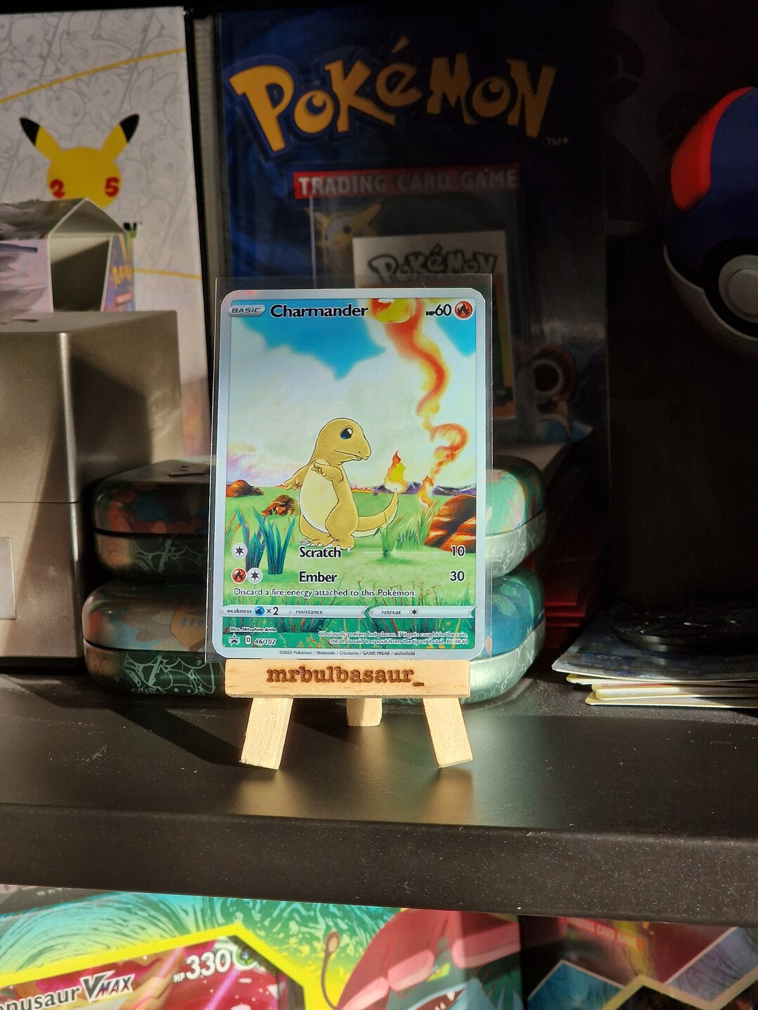 Charmander Base Set SHINY EDIT PROXY Custom Card Wotc - Etsy