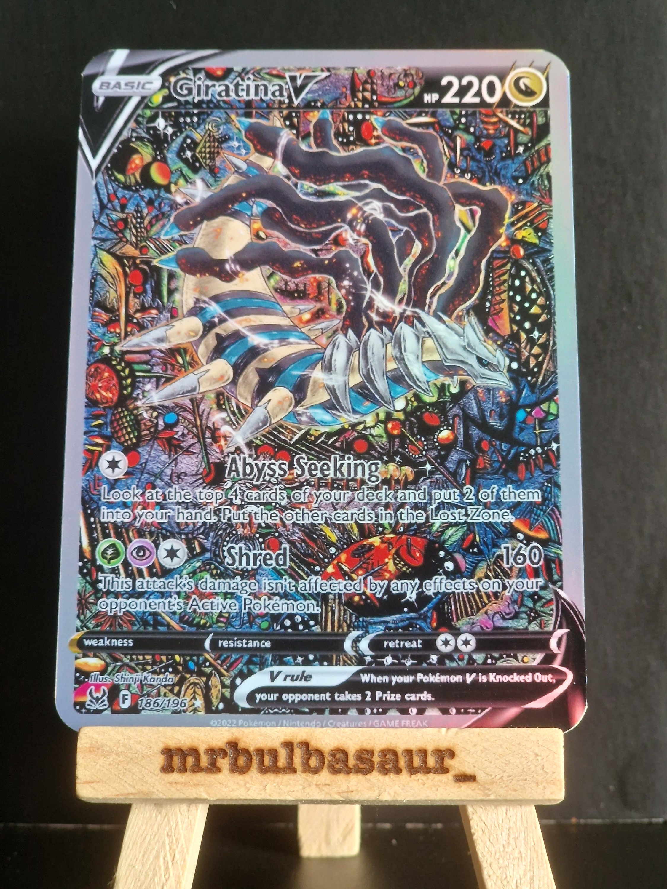Shiny Giratina Card