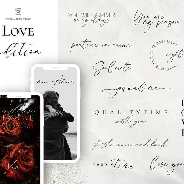 Love Wall Sticker - Etsy