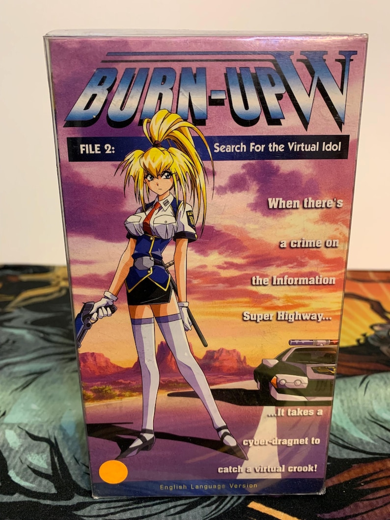 Burn-up W File 2 (anime Vhs) - Etsy