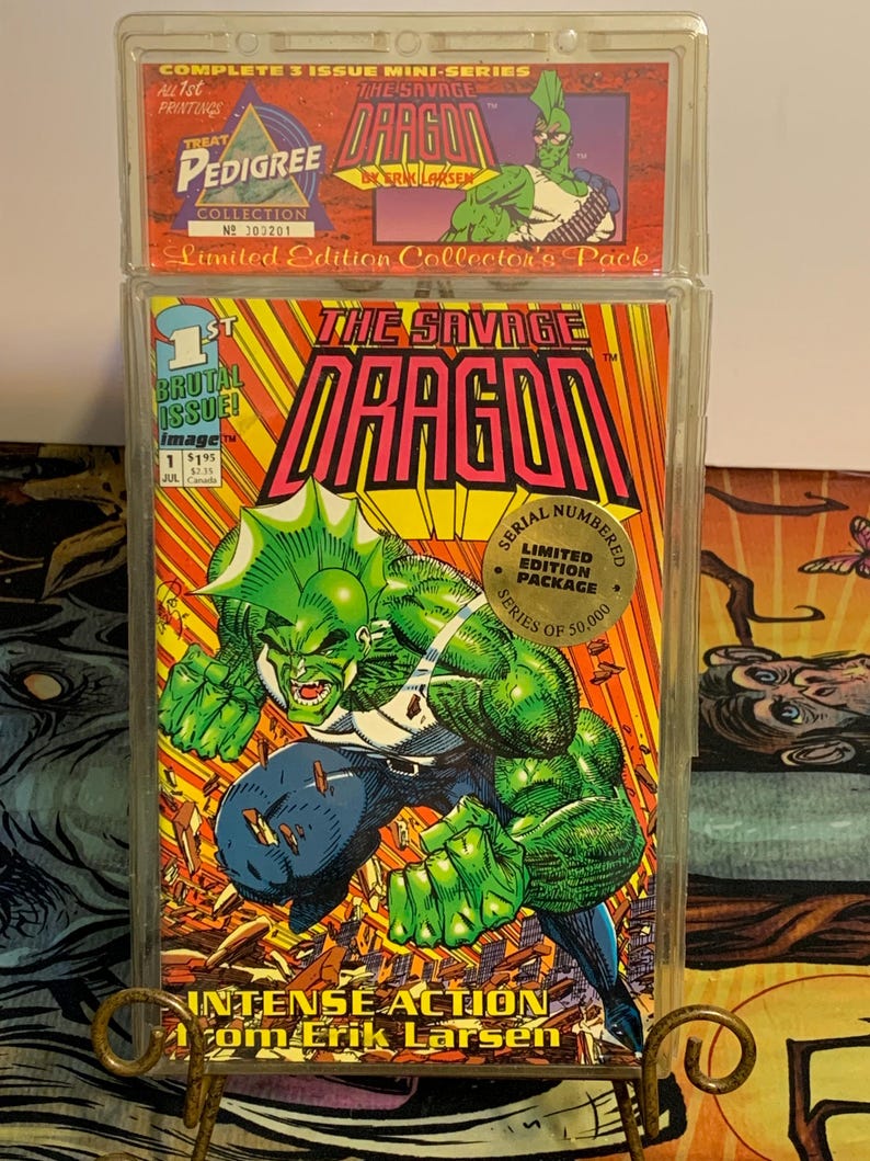 The Savage Dragon Issues 1-3 (treat Pedigree Collection) - Etsy