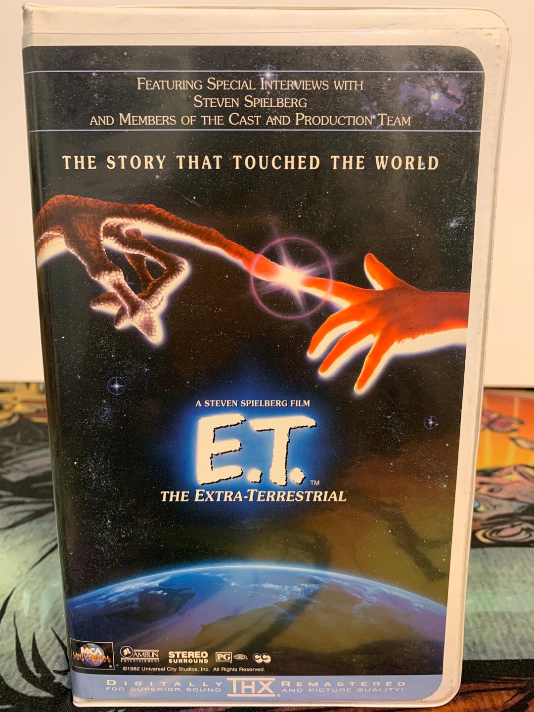 ET the Extraterrestrial ( Classic VHS Tape Movie) - Etsy