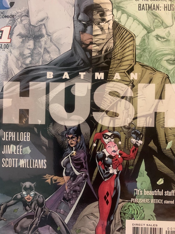Batman Hush Comic Covers