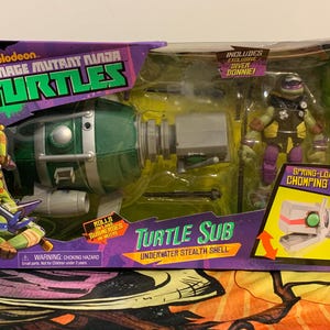Teenage Mutant Ninja Turtles (turtle Sub / With Donnie) - Etsy