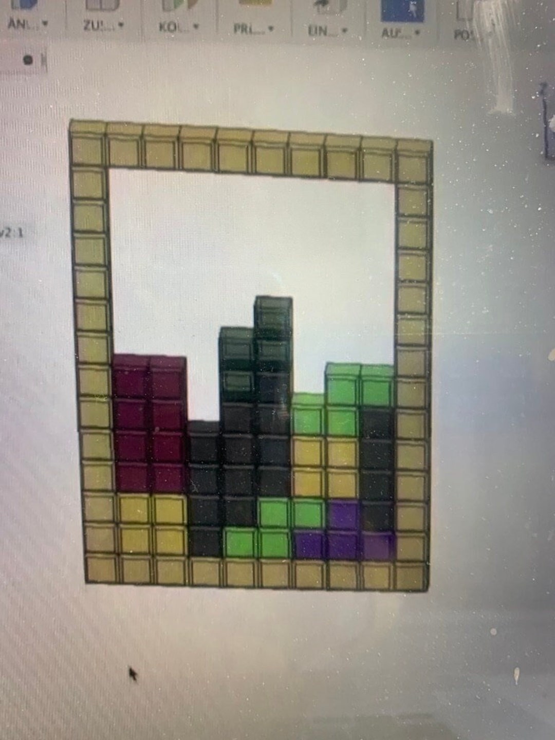 DIY 3D Druck Tetris Kunstwerk STL Dateien - Etsy