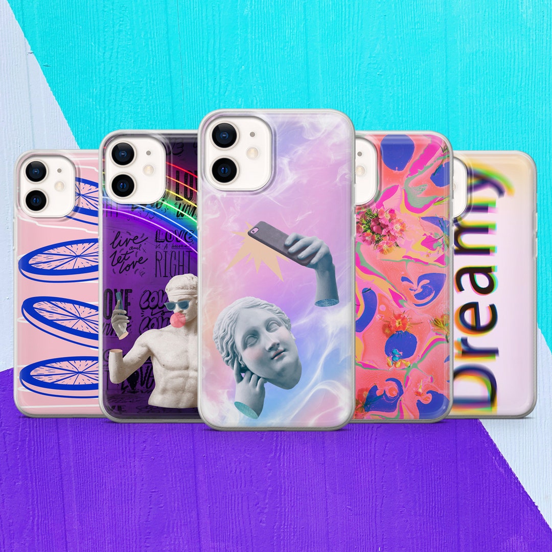 Grunge Aesthetic Phone Case Cute Tumblr Cover for iPhone 14, 13 12 11 ...