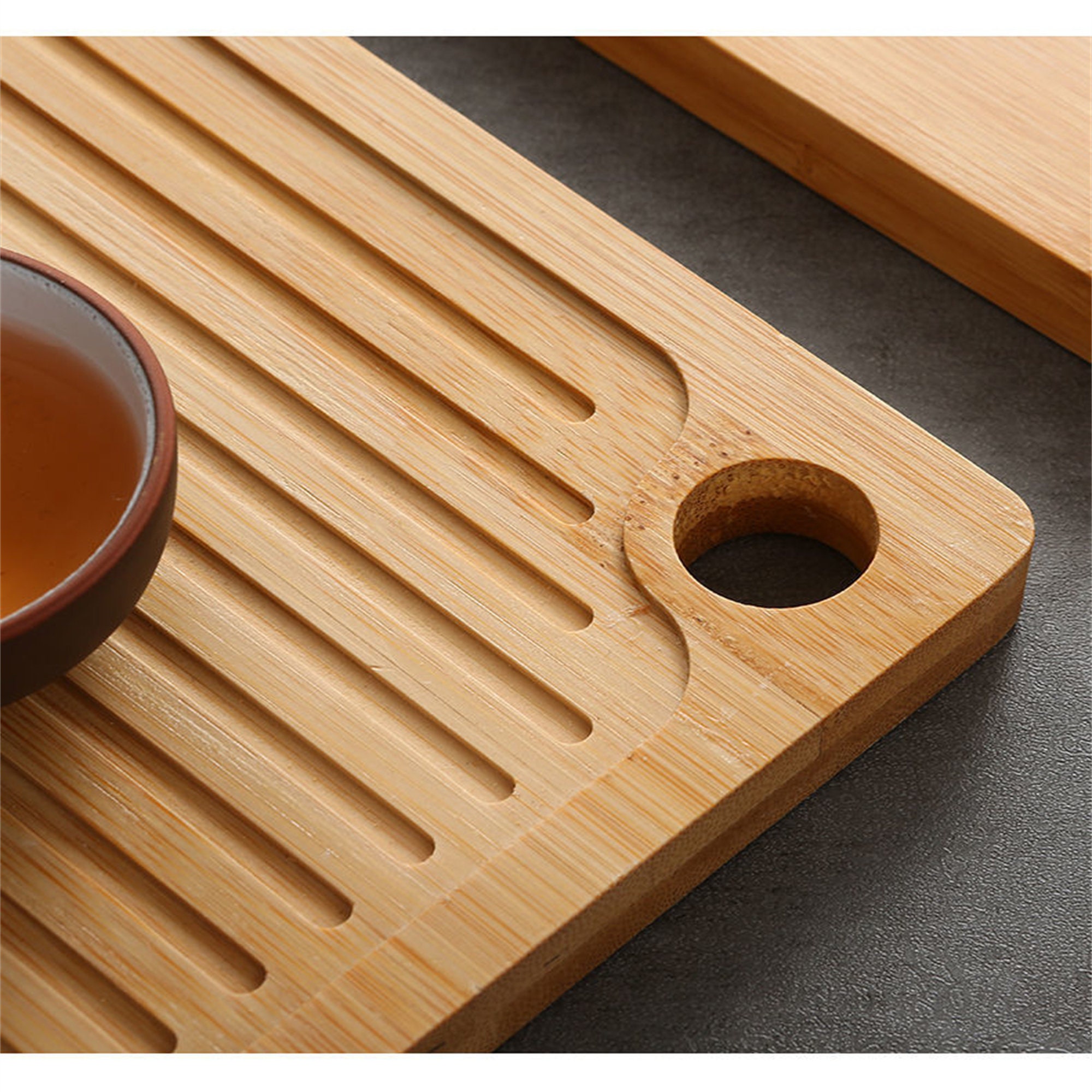 Japanese Bamboo Tea Tray Dry Soak Table Household Kung Fu Tea - Etsy