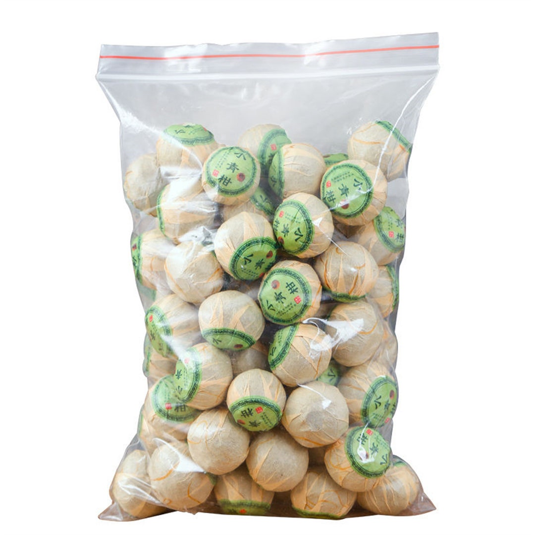 Authentic Xinhui Xiaoqing Orange Puer Tea, Raw and Sundried Palace ...