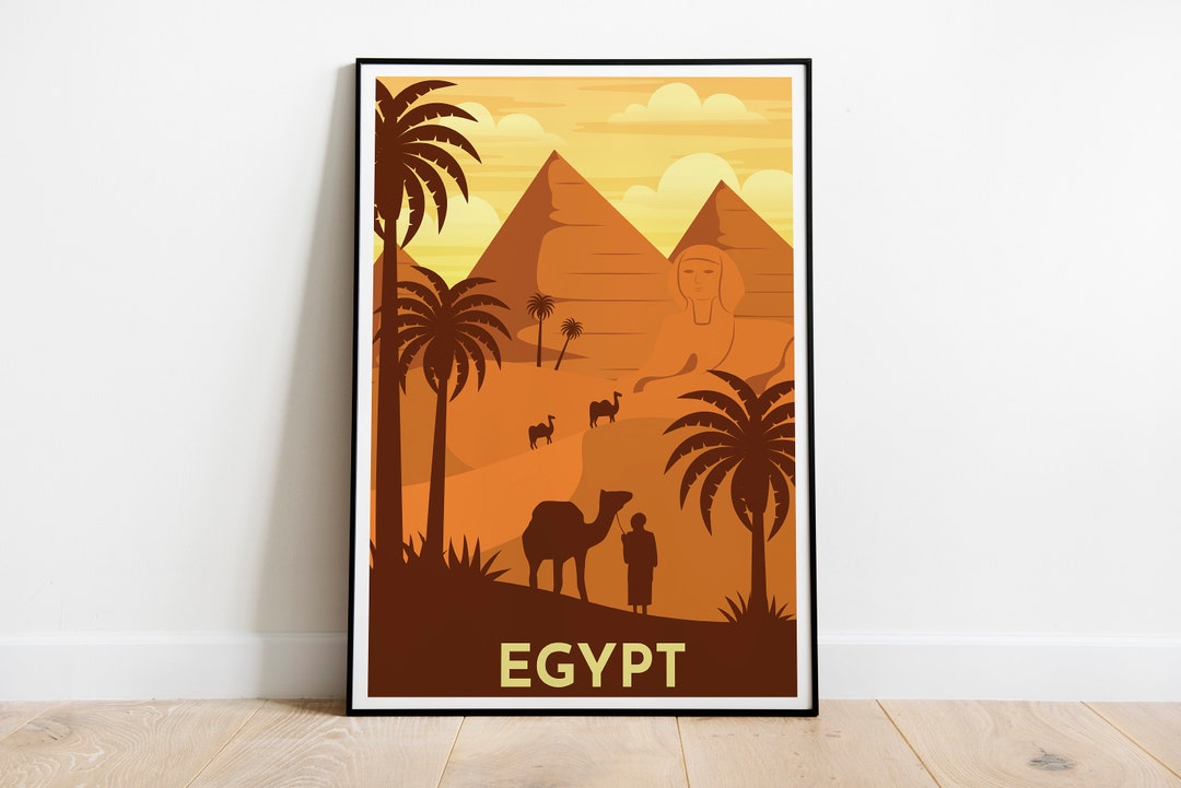 Egypt Poster Digital Download Poster Travel Poster Fashion Wall Art ...
