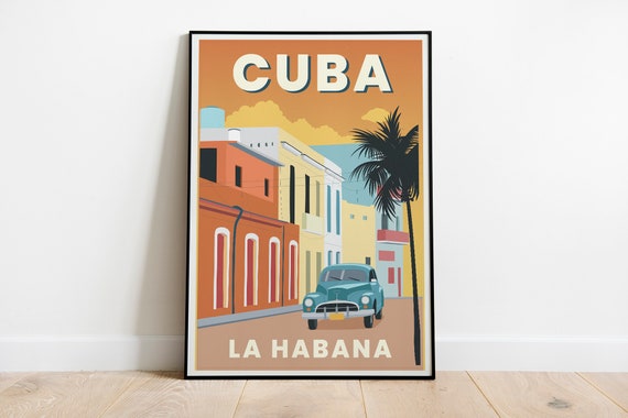 Cuba Poster Digital Download Poster Travel Poster - Etsy