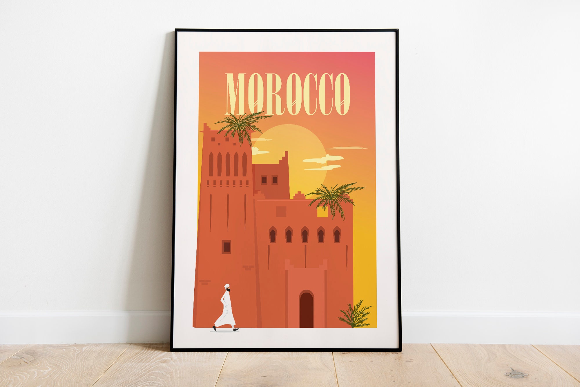 Morocco Poster - Digital Download Poster - Travel Poster - Fashion Wall ...