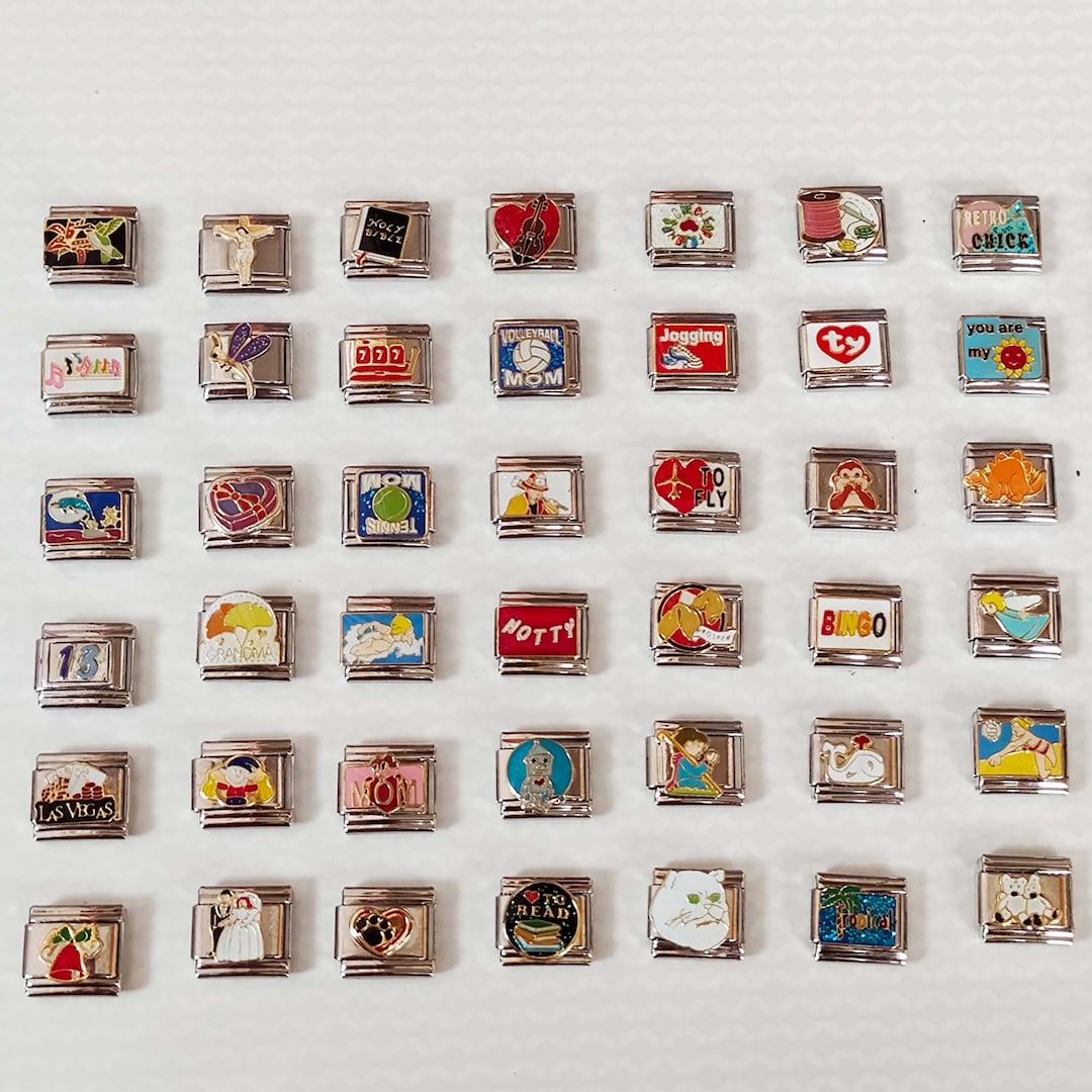 Love Italian Charm Bracelet, Books Italian Charm Bracelet, Animals ...