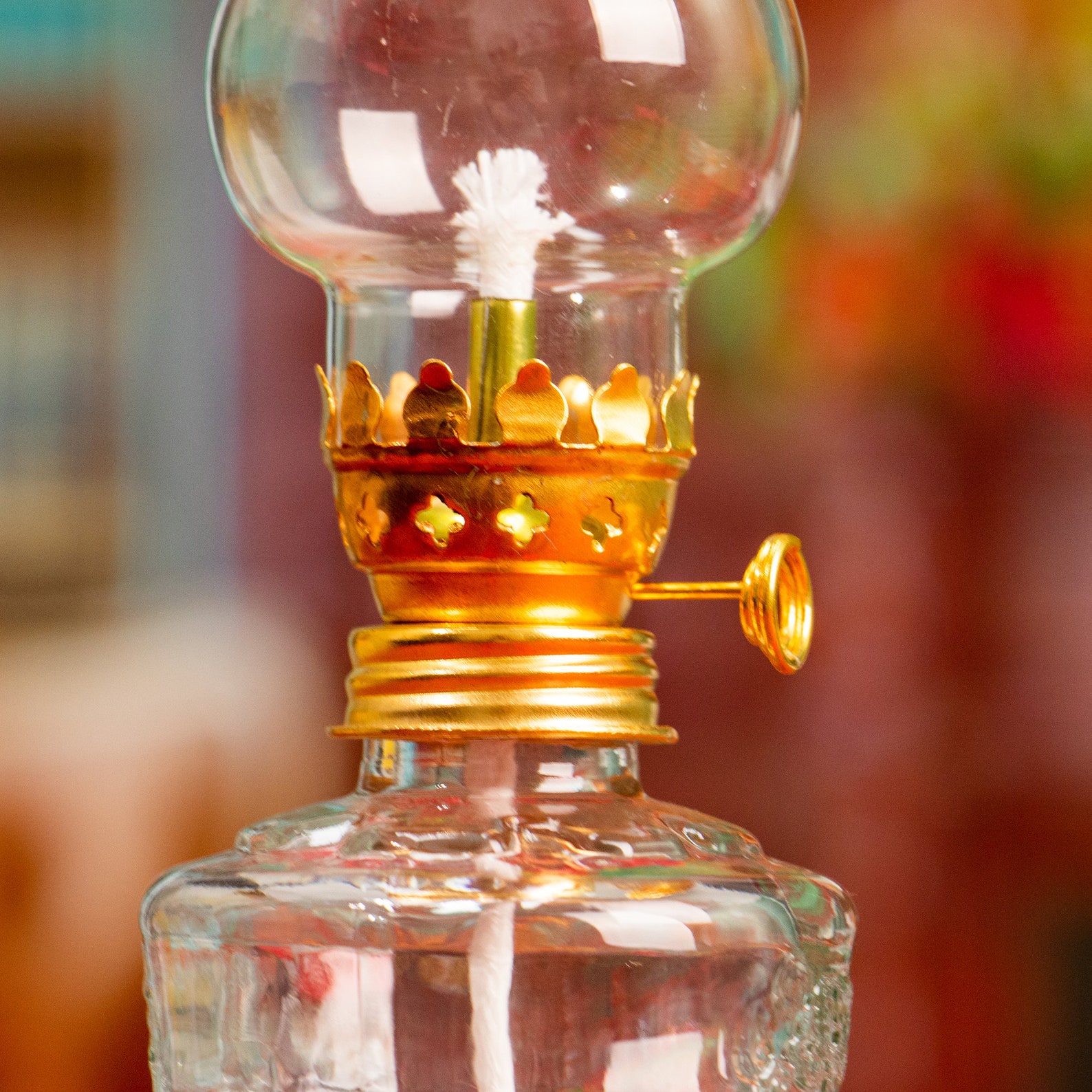 Oil Lamp Vintage Oil Lamp Antique Oil Lamp Glass Oil Lamp - Etsy