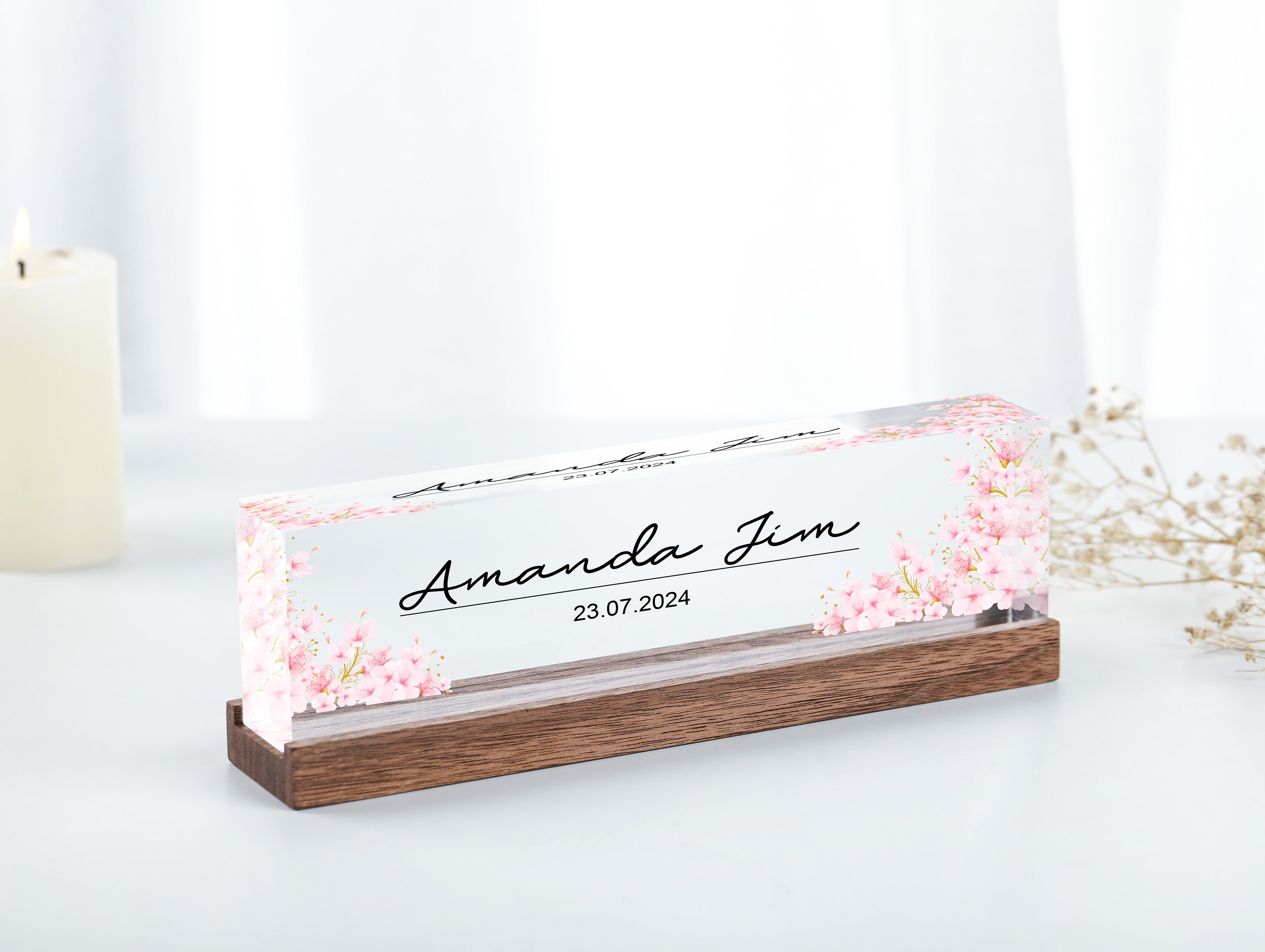 Personalized Desk Name Plate Plaque Desk Plaque Personalized - Etsy